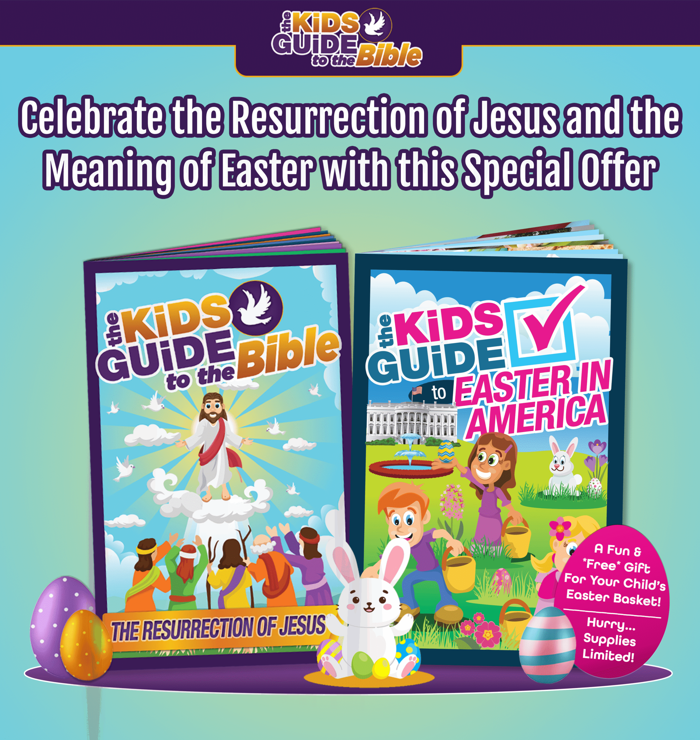 The Kids Guide to the Bible Easter Gift Bundle